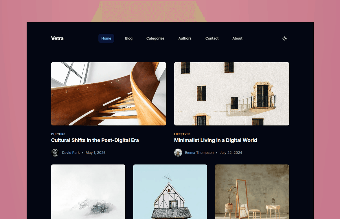 Alinea - Open source headless CMS